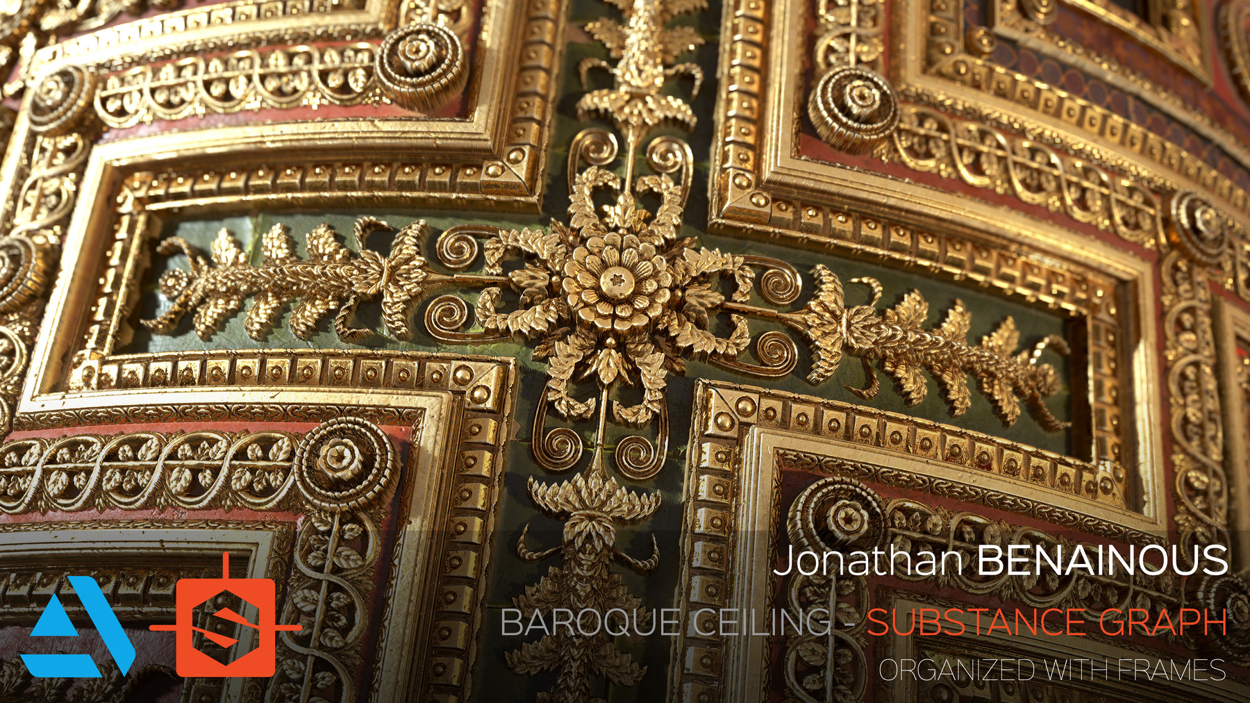 ArtStation - Substance - Baroque Ceiling | Resources